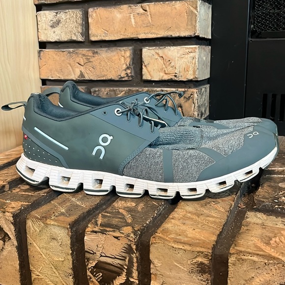 On Running | Shoes | On Running Cloud Green Terry Mens Shoes Size 3 ...